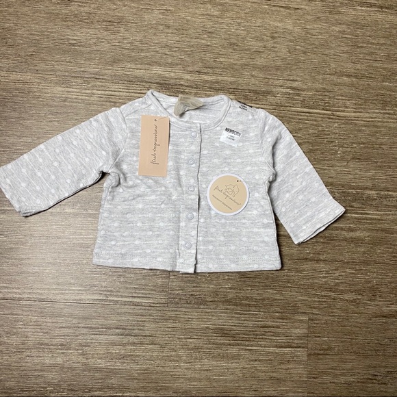 First Impressions | Shirts & Tops | First Impression Girl Dot Cardigan ...